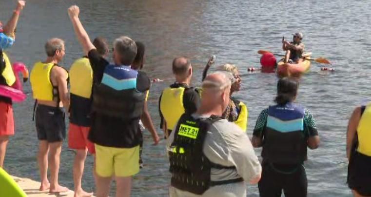 Slideshow: 150 take plunge into Baltimore's Inner Harbor