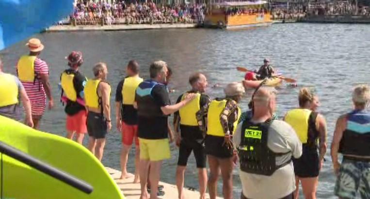 Slideshow: 150 take plunge into Baltimore's Inner Harbor