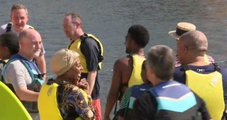 Slideshow: 150 take plunge into Baltimore's Inner Harbor