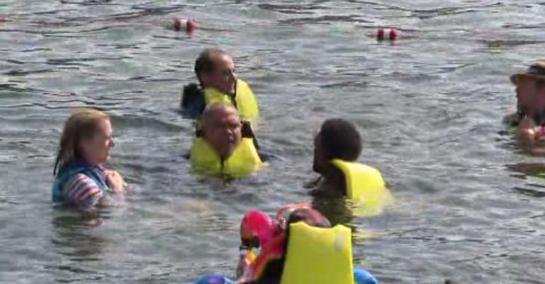 Slideshow: 150 take plunge into Baltimore's Inner Harbor