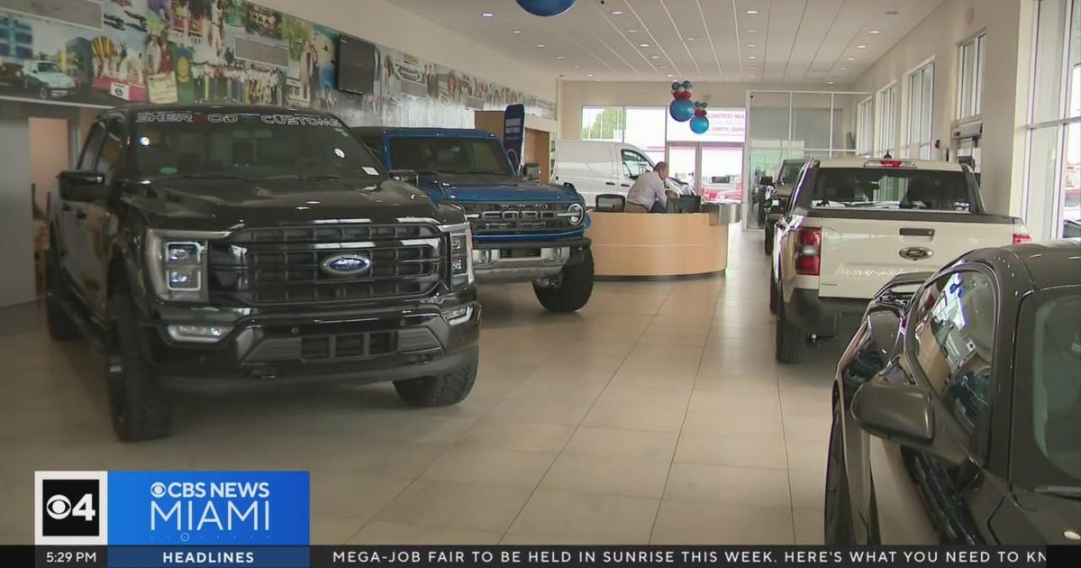 Car dealerships crippled by cyber attack - CBS Miami