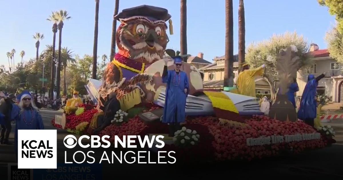 Award-winning float builder dropped by Tournament of Roses - CBS Los ...