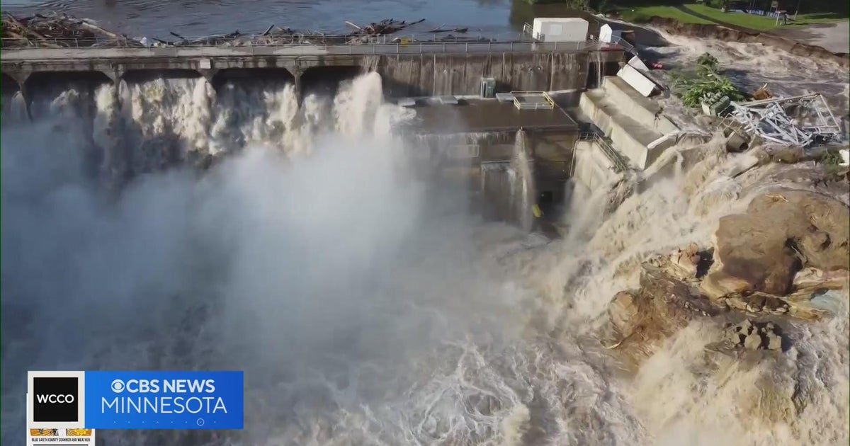 Rapidan Dam in Blue Earth County in "imminent failure condition" - CBS Minnesota
