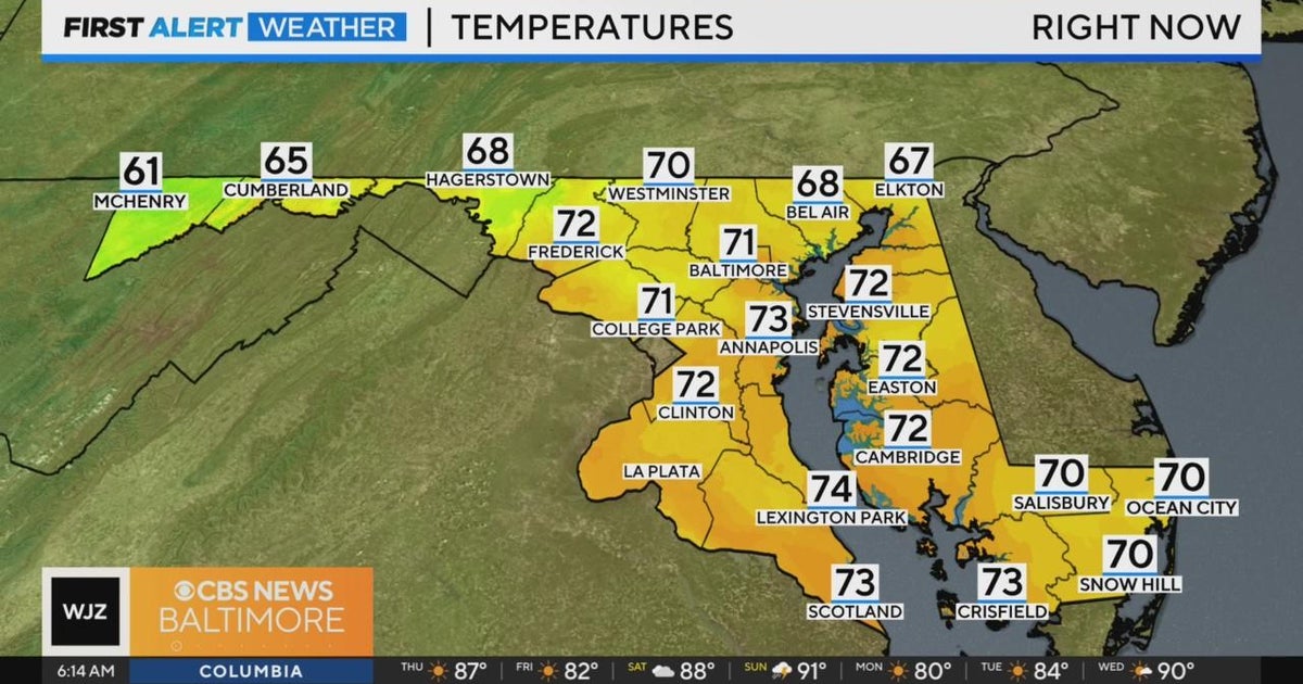 Humidity falls, clouds dissapate Thursday for a sunny afternoon in ...