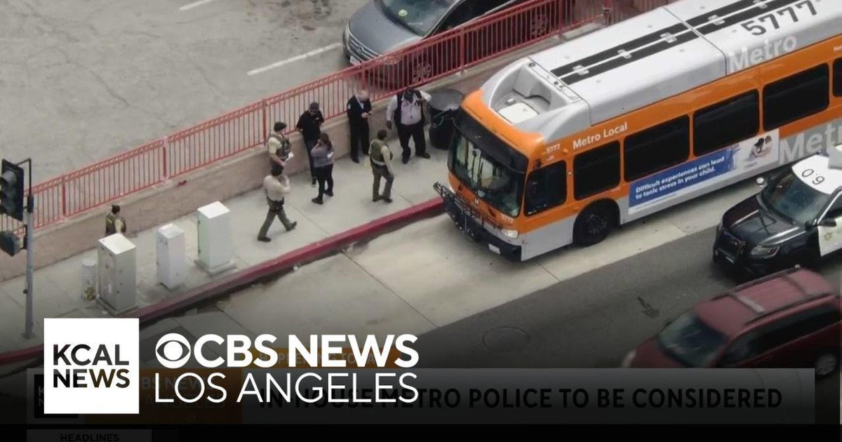 LA Metro considers having its own police force - CBS Los Angeles