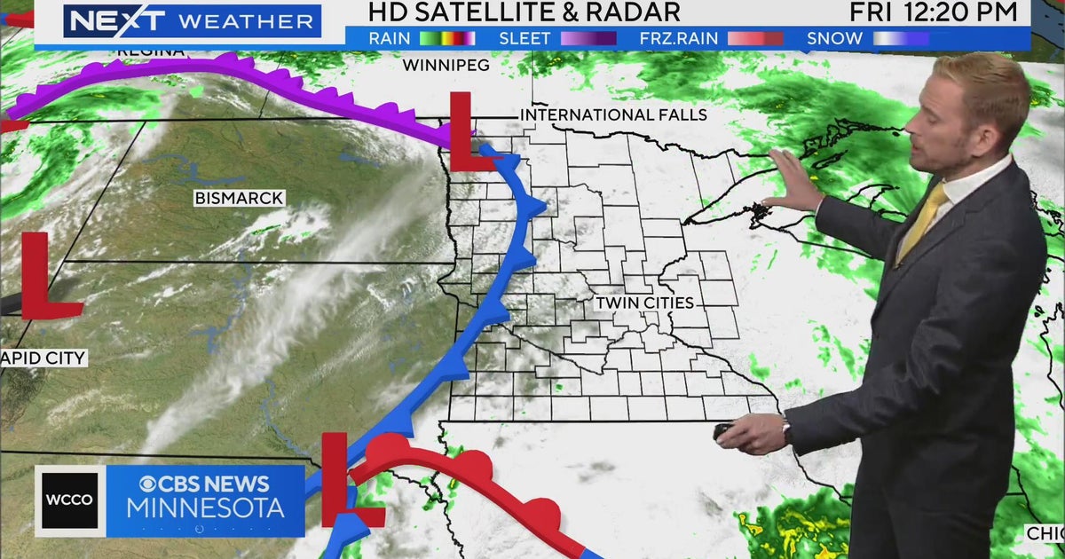 NEXT Weather: Noon forecast for Minnesota from June 28, 2024 - CBS ...