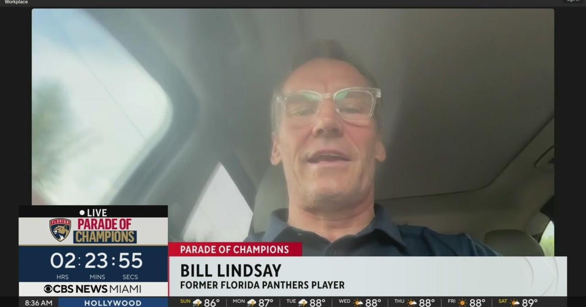 Former Florida Panthers player Bill Lindsay reflects on historic ...