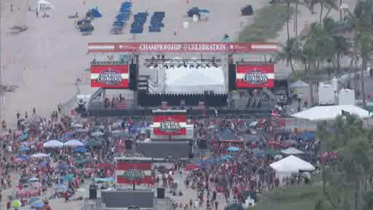 Florida Panthers honored with Parade of Champions in Fort Lauderdale Beach