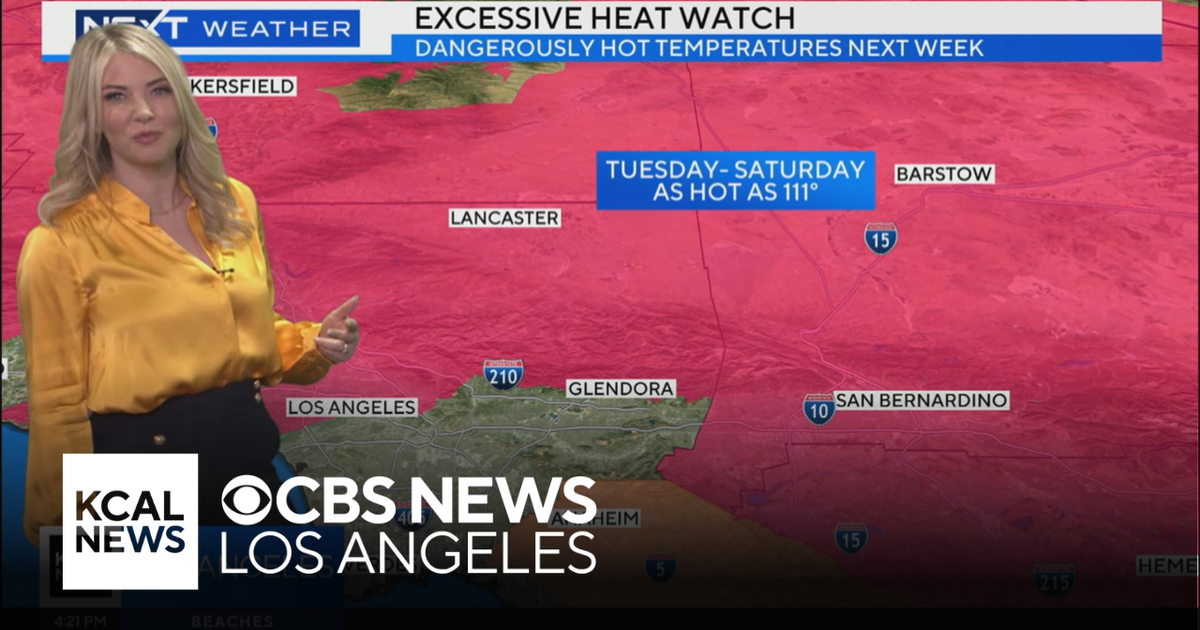 Excessive Heat Warning Issued For Much Of Southern California Cbs Los