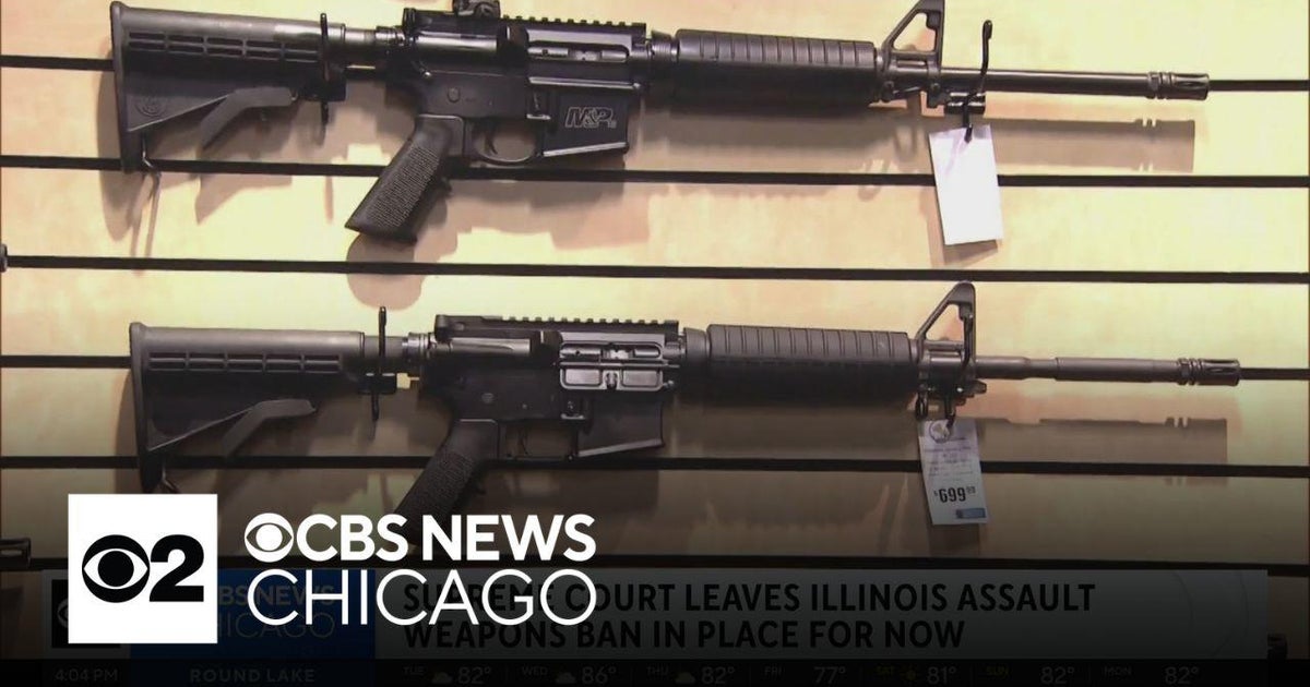 Supreme Court leaves Illinois assault weapons ban in place for now - CBS Chicago