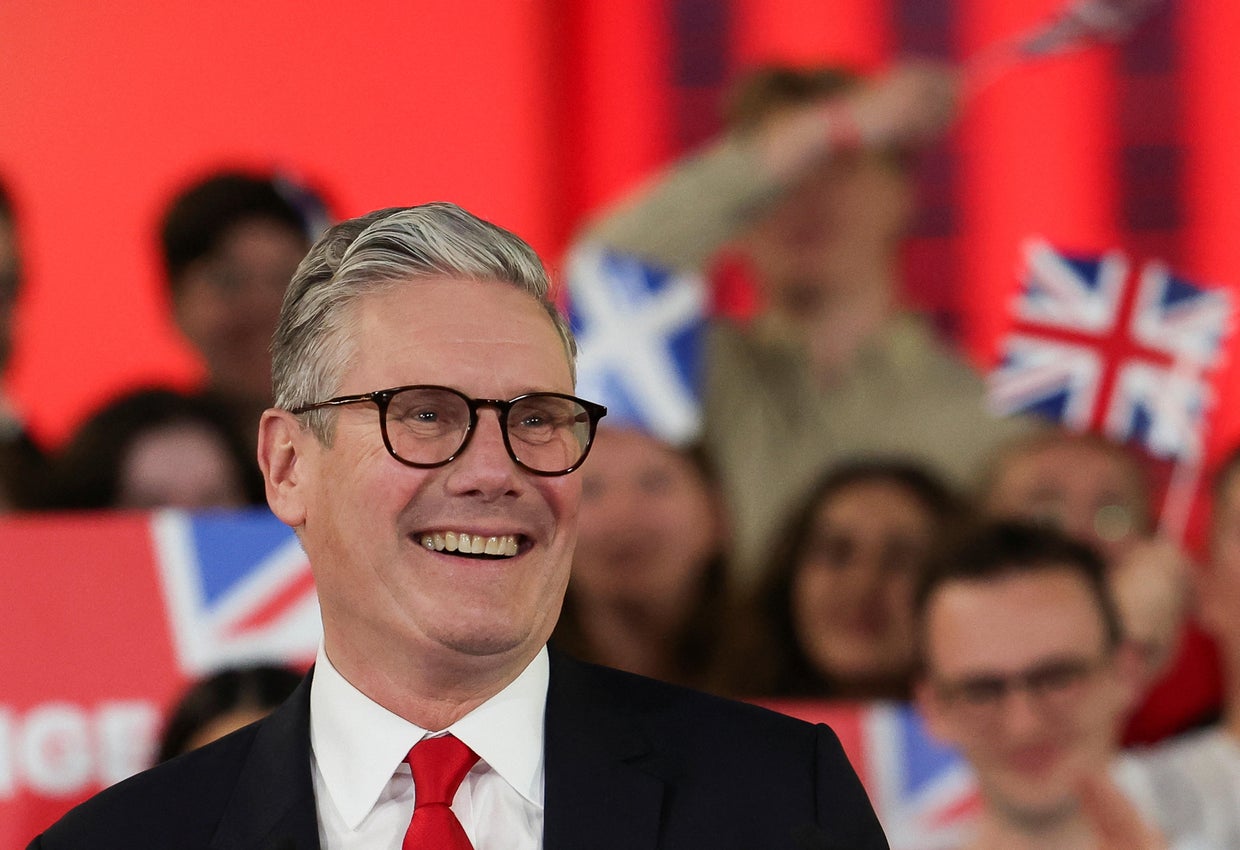 Who is Britain's new Prime Minister Keir Starmer, ushered to power by ...