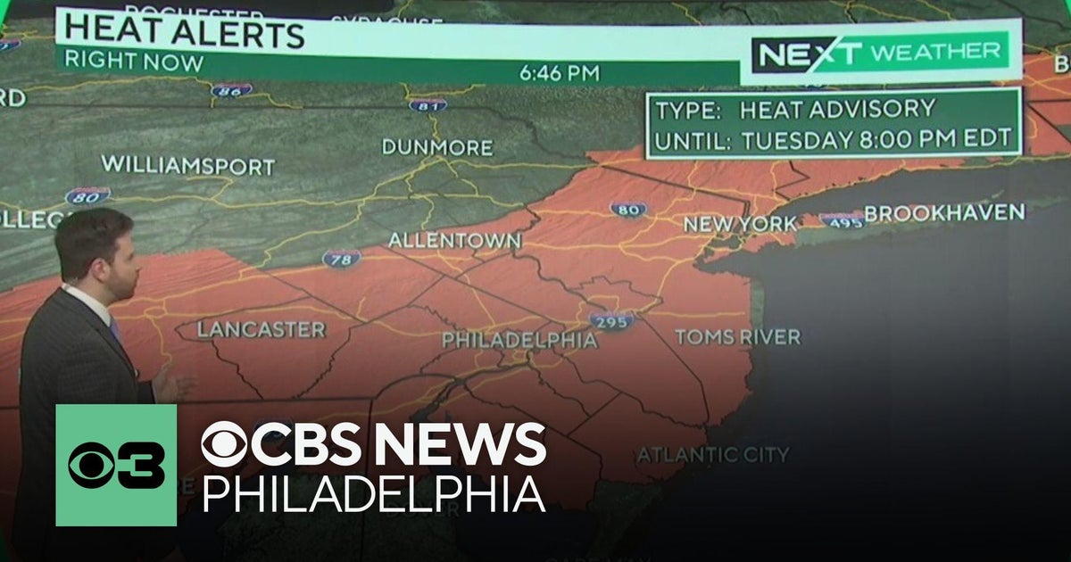 Muggy Sunday night in Philadelphia region to end holiday weekend - CBS ...