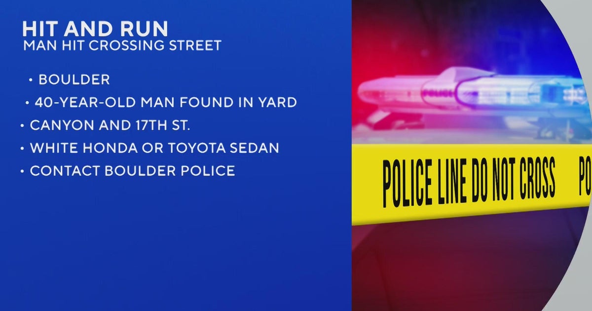 Boulder police investigate hit-and-run that left man unconscious in a ...