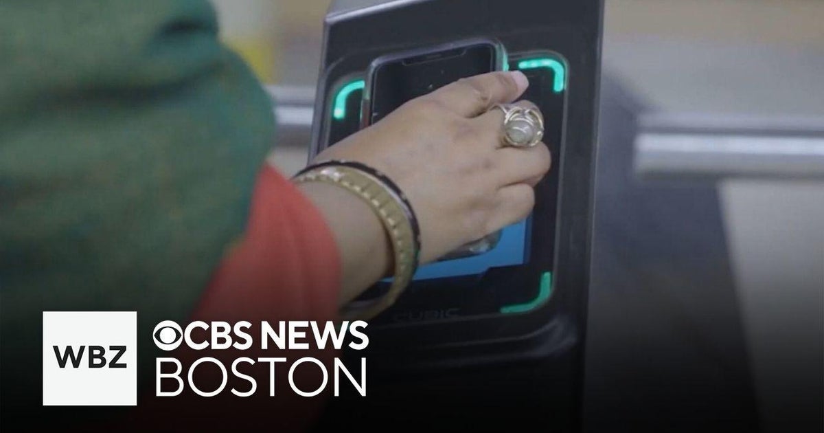 MBTA debuts contactless pay on August 1. - CBS Boston