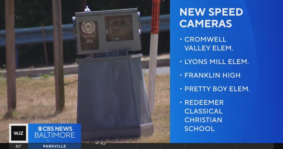 Baltimore County adds more speed cameras in school zones - CBS Baltimore