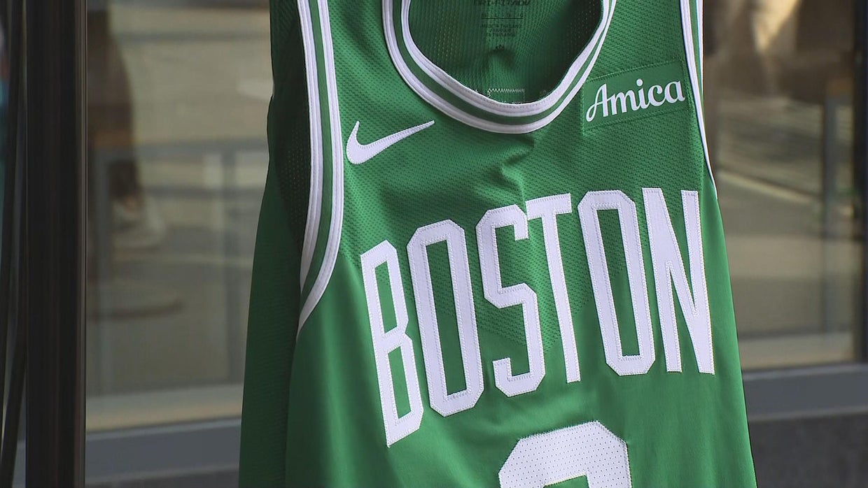 Celtics announce new jersey patch partnership with Amica Mutual ...