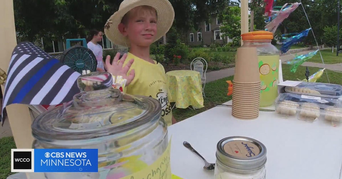 Lemonade stand is on a mission to help local animal rescues - CBS Minnesota