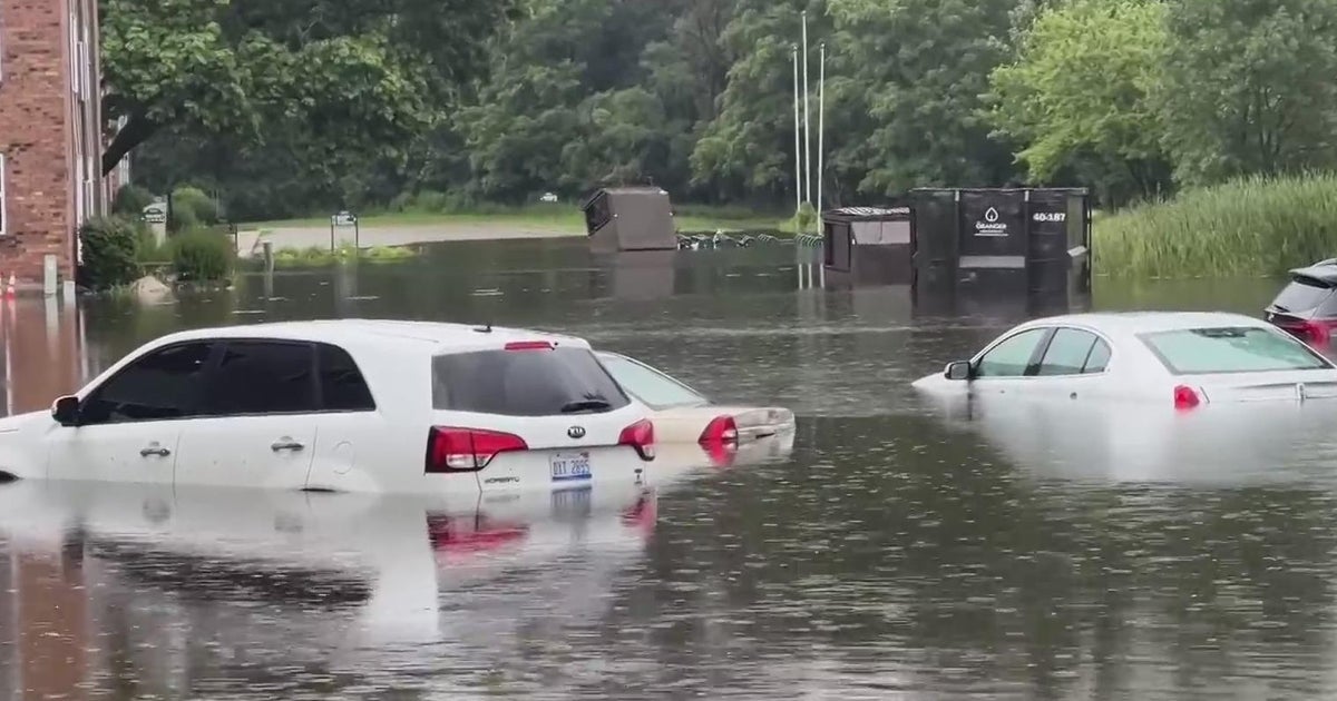 Lansing addresses damage, standing water after heavy rainfall - CBS Detroit