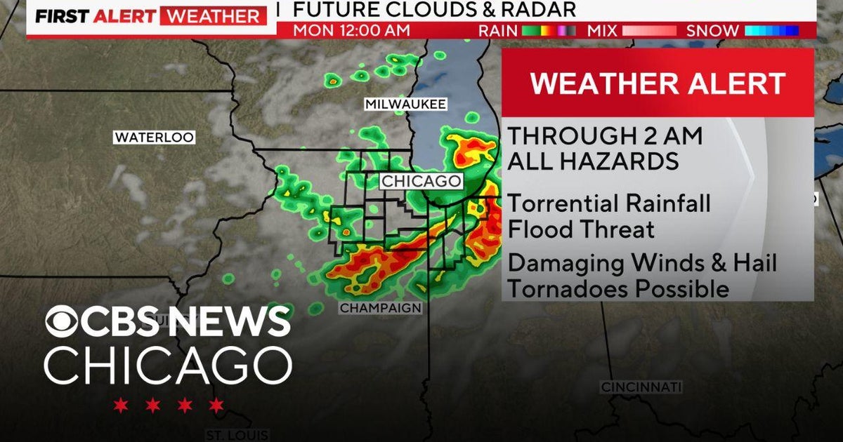 Severe storms move into Chicago area - CBS Chicago
