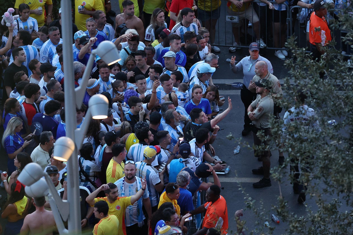 Copa America final between Argentina and Colombia delayed after crowd ...