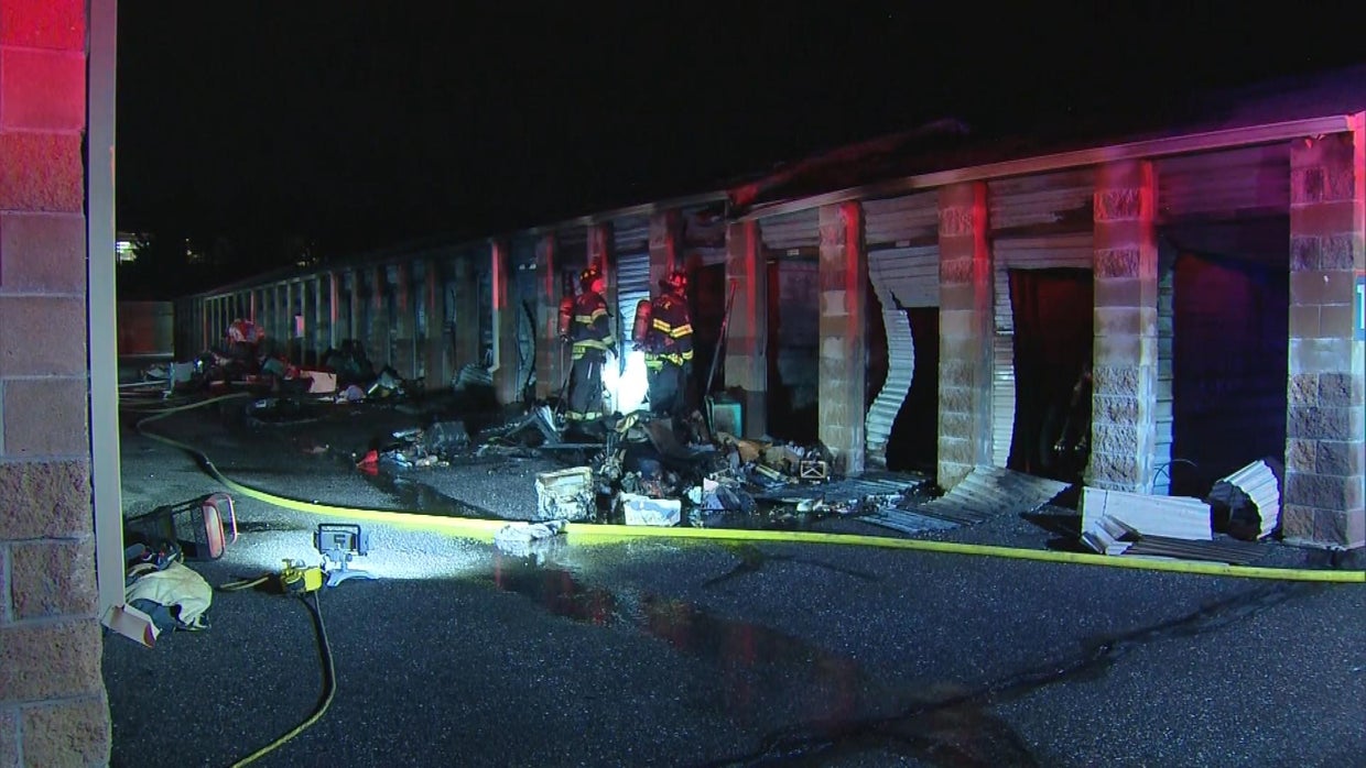 Fire at storage facility in southern part of Denver metro area under ...