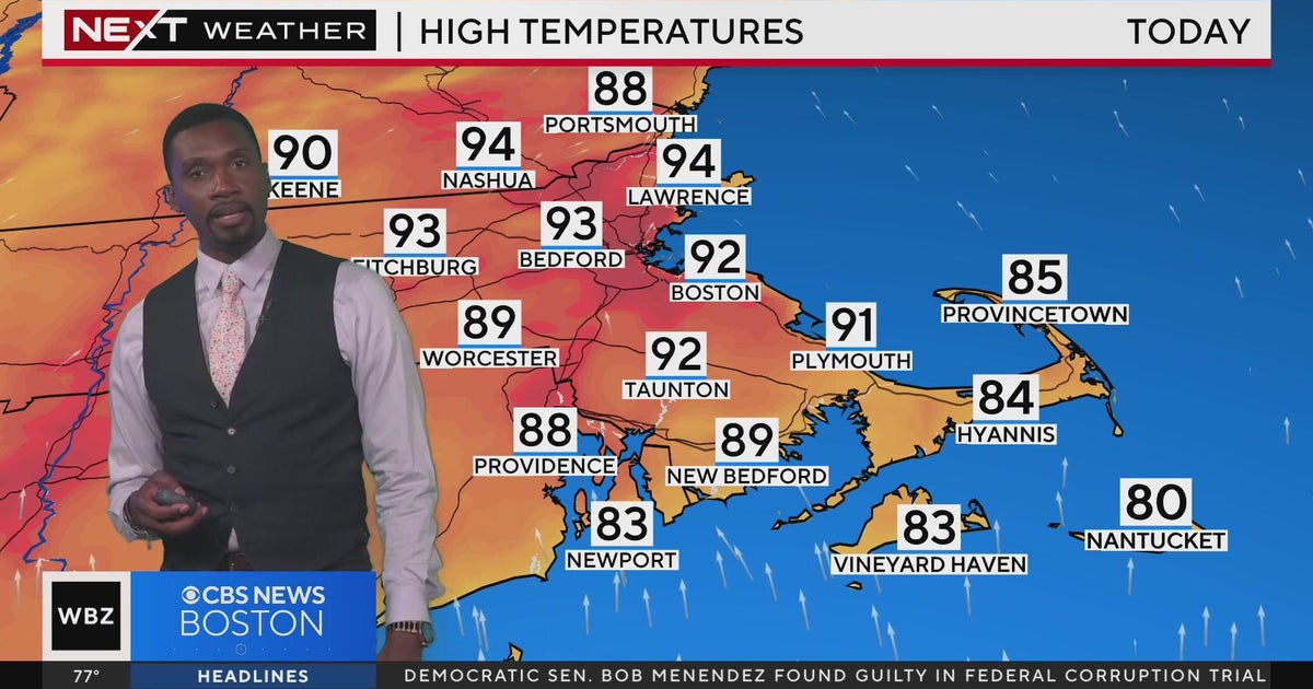 Next Weather: WBZ mid-morning forecast for July 17, 2024 - CBS Boston