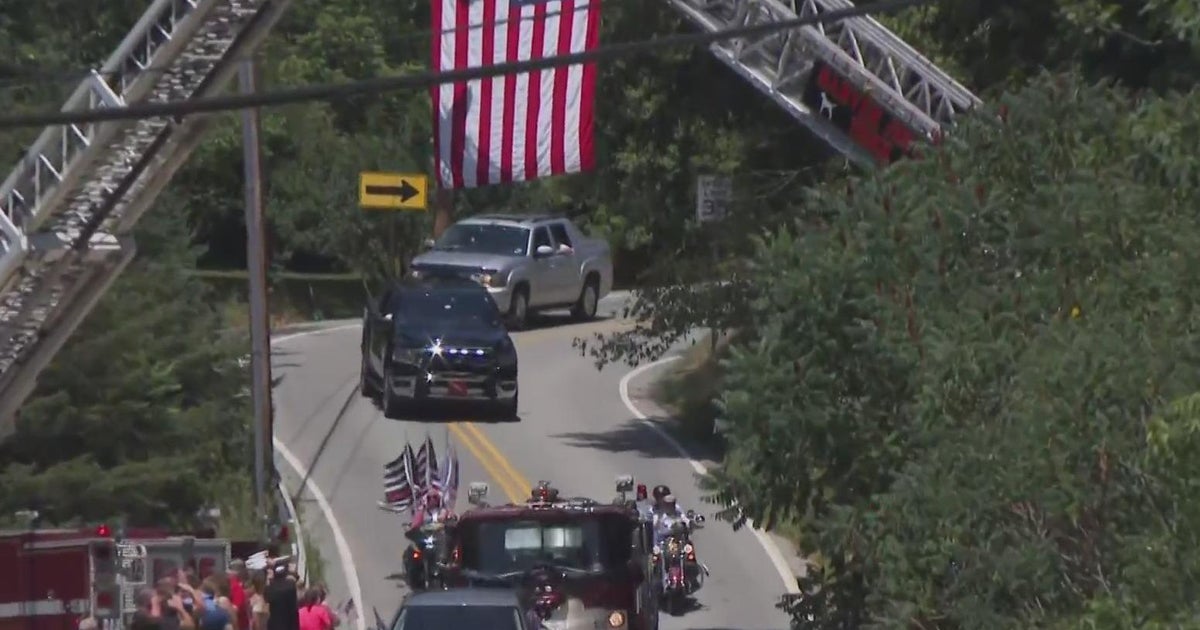 Community says goodbye to Corey Comperatore at emotional funeral - CBS ...