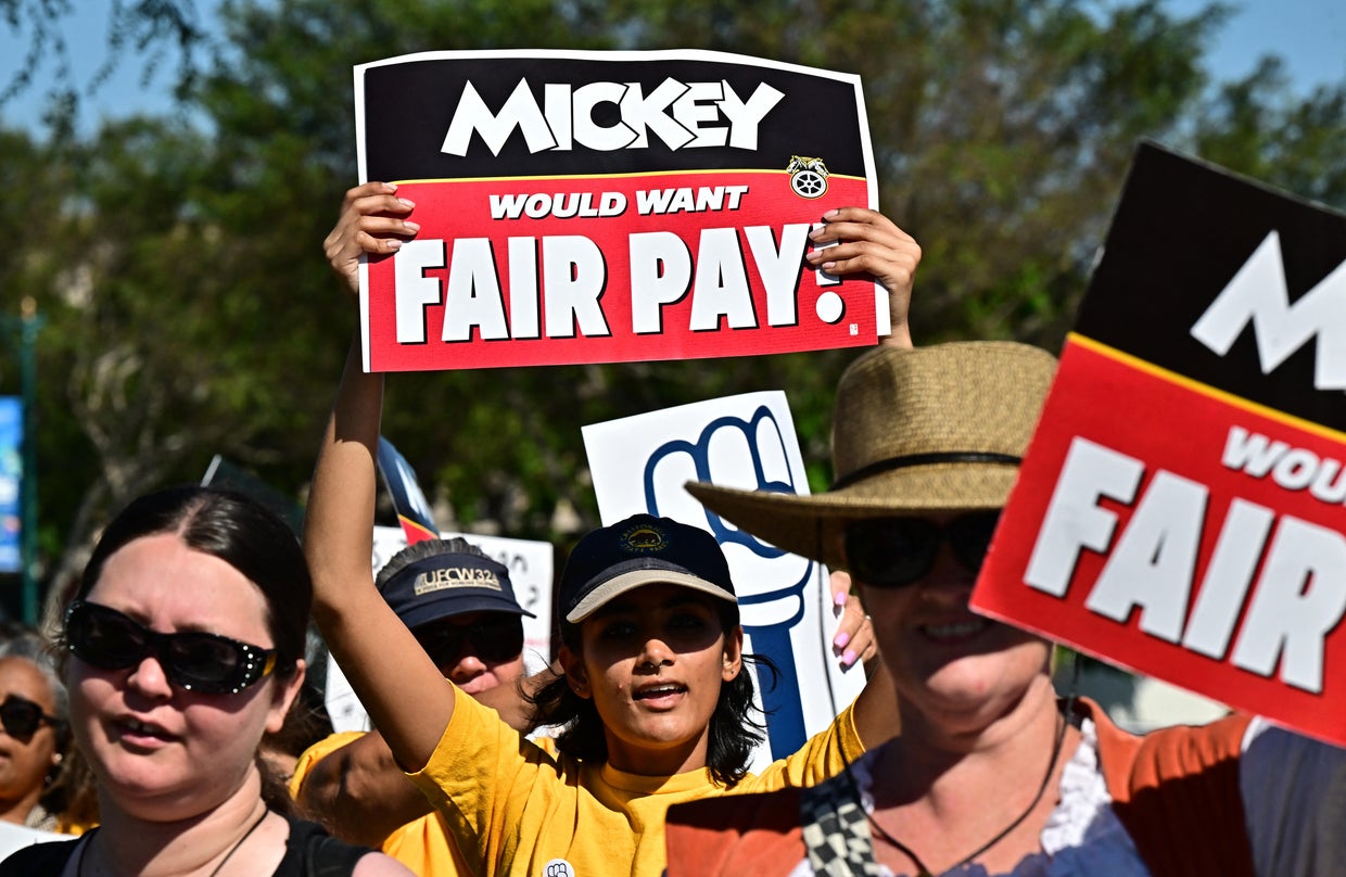 Disneyland workers vote to authorize strike, citing unfair labor ...