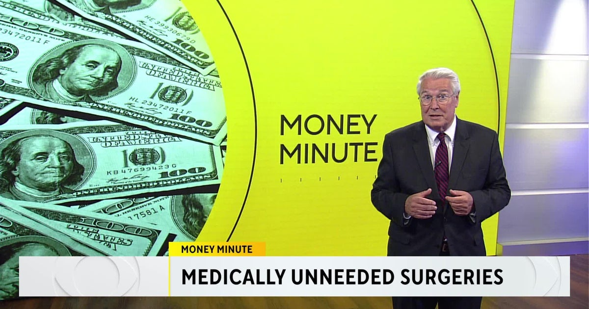 Money Minute: Medically-unneeded surgeries - CBS Pittsburgh