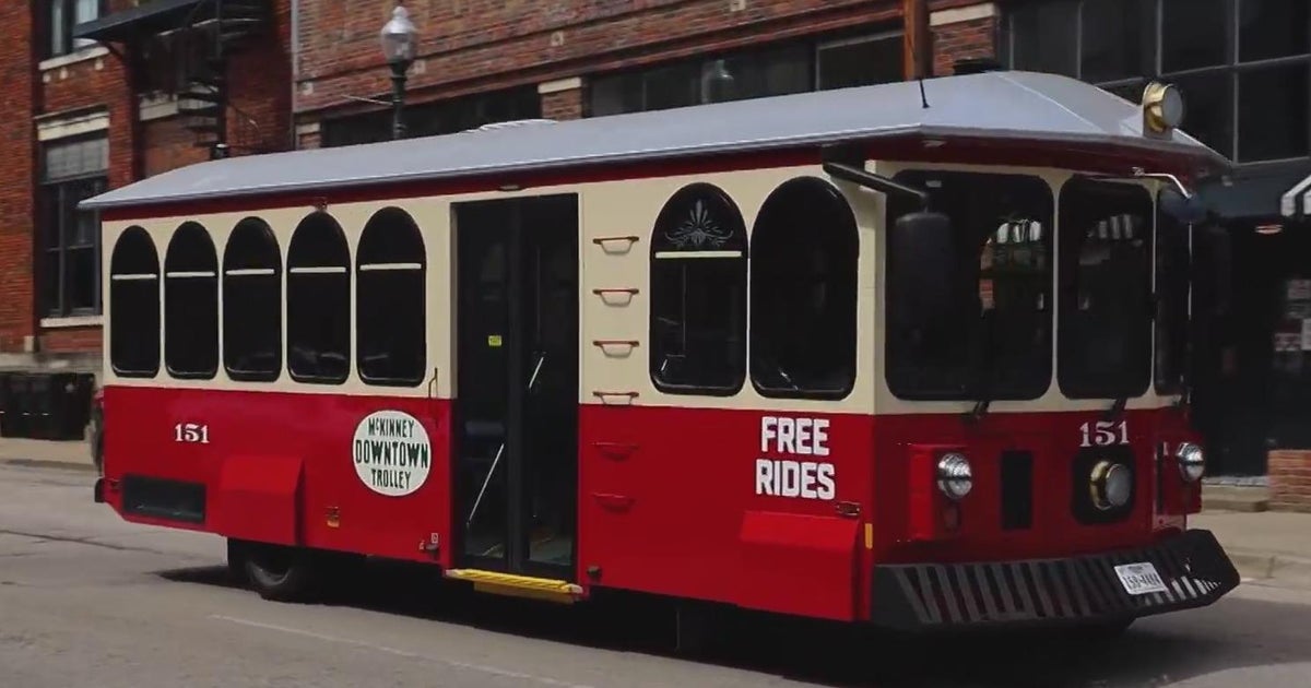 New trolley in McKinney brings the past to life - CBS Texas