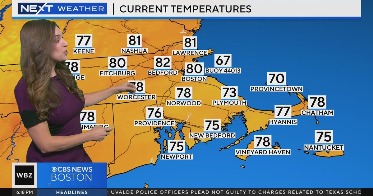 Next Weather: WBZ Evening Update For July 25th, 2024 - CBS Boston