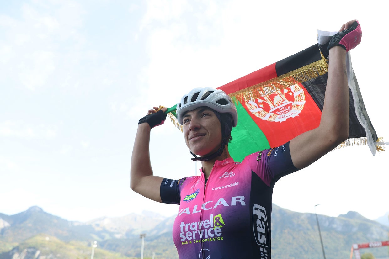 Meet Afghanistan's cycling Hashimi sisters, who escaped the Taliban to ...