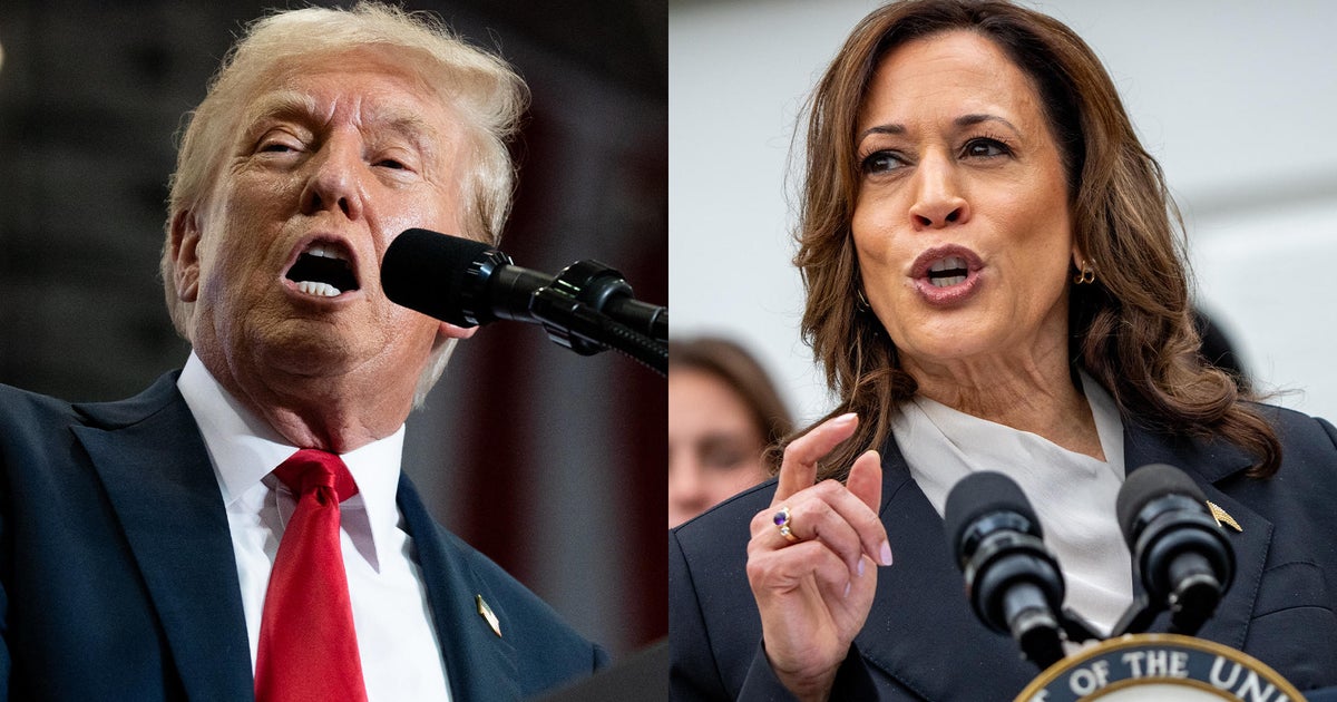 Trump and Harris campaigns release dueling television ads - CBS News