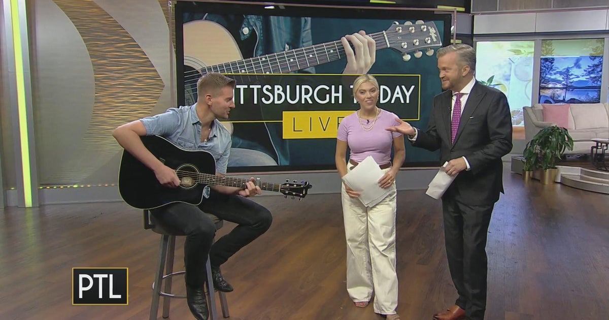 Justin Fabus prepares for upcoming tour - CBS Pittsburgh