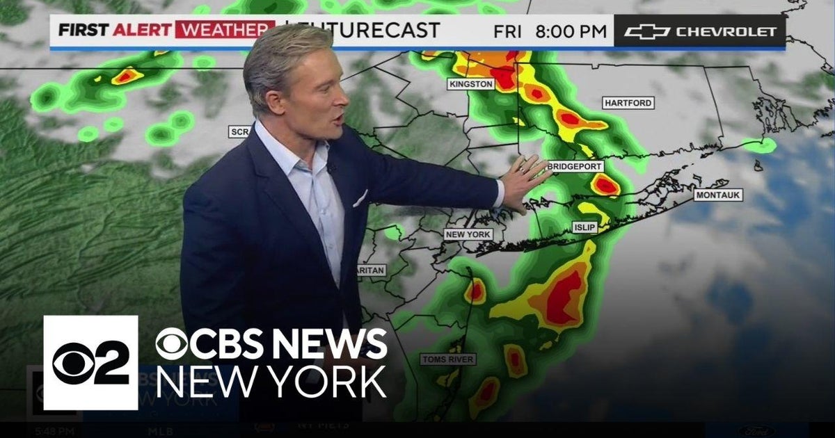 First Alert Weather: Tracking storms in Tri-State Friday night - CBS ...