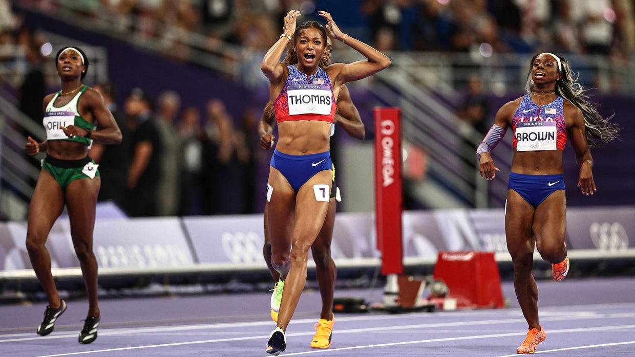 Gabby Thomas reflects on winning gold at the 2024 Paris Olympics: “I ...