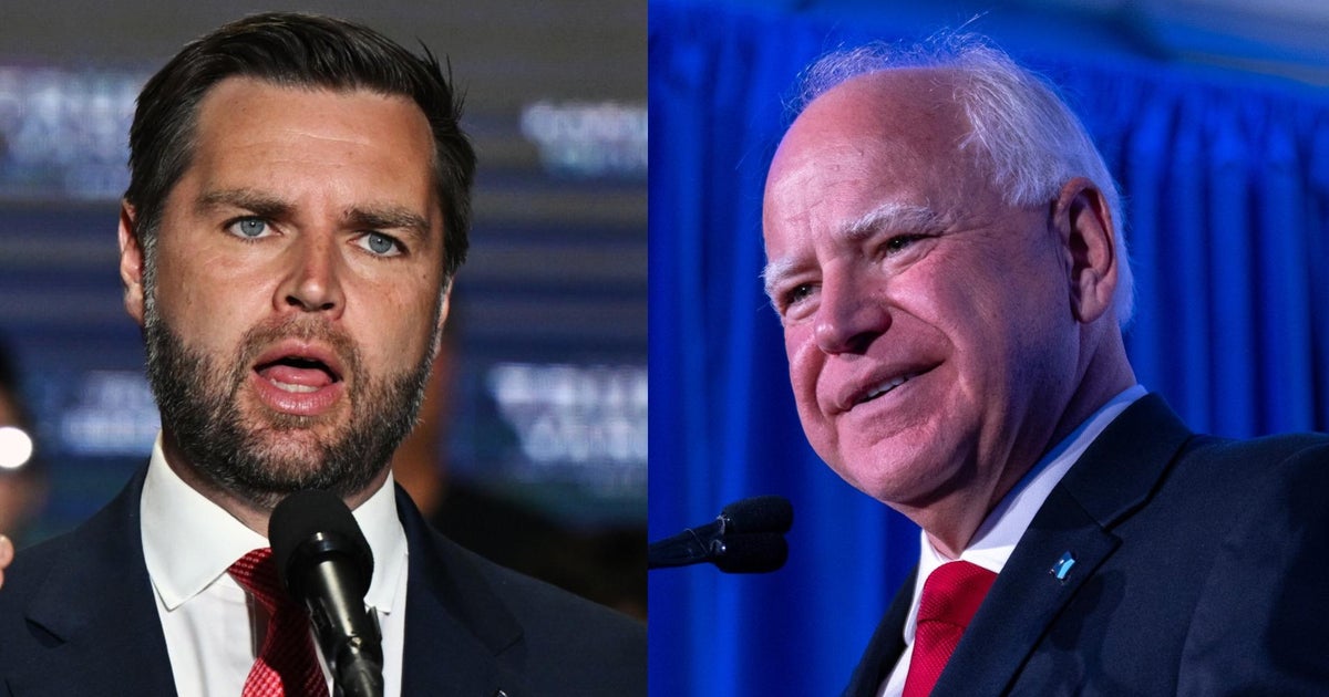 How JD Vance is reacting to Harris' Tim Walz pick - CBS News
