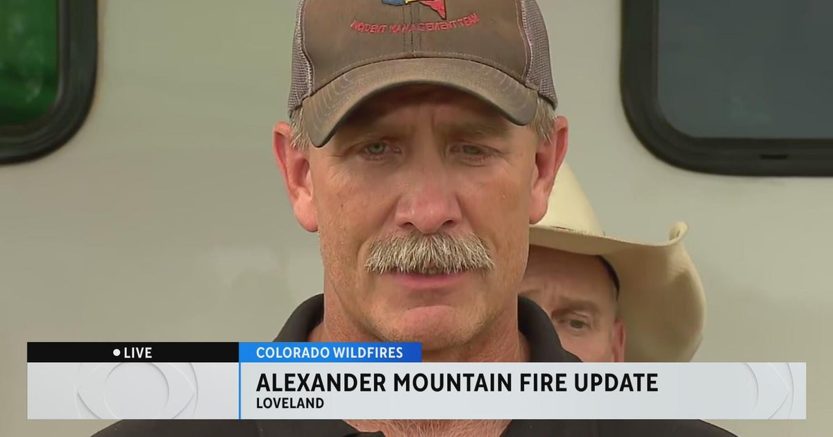 Alexander Mountain Fire reaches 83% containment - CBS Colorado