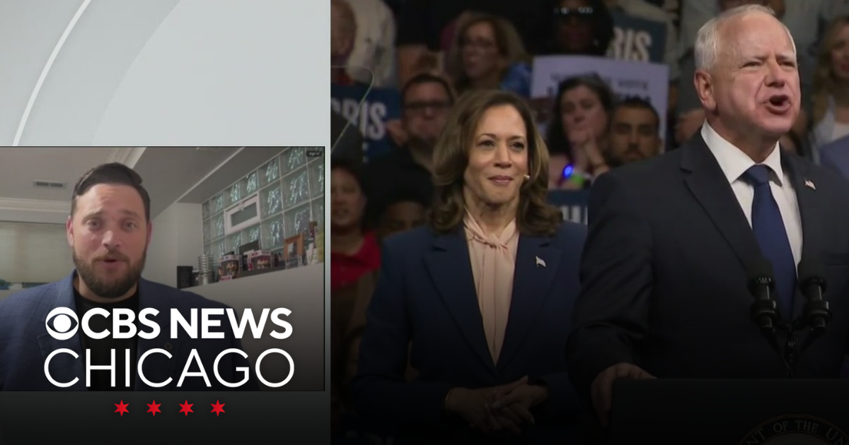 Mike Nellis, former aide to Harris, discuss Walz as VP pick - CBS Chicago