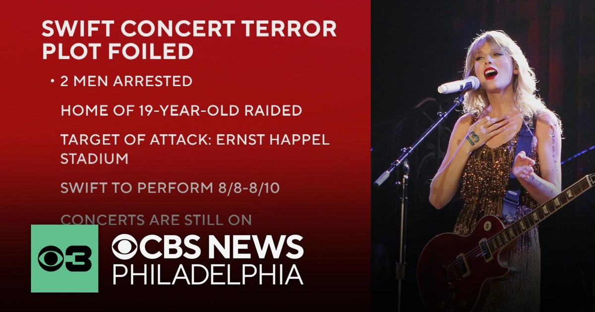 Taylor Swift shows in Vienna, Austria canceled over alleged terrorist plot - CBS Philadelphia