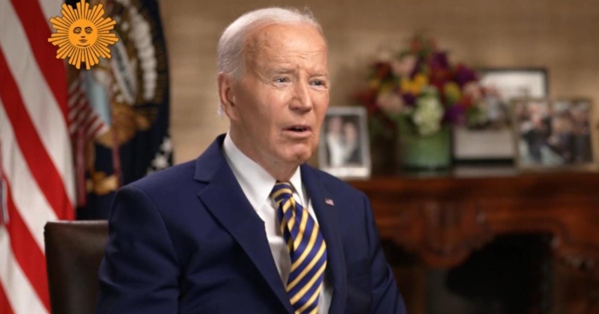 More on upcoming Biden interview with "CBS News Sunday Morning" - CBS News