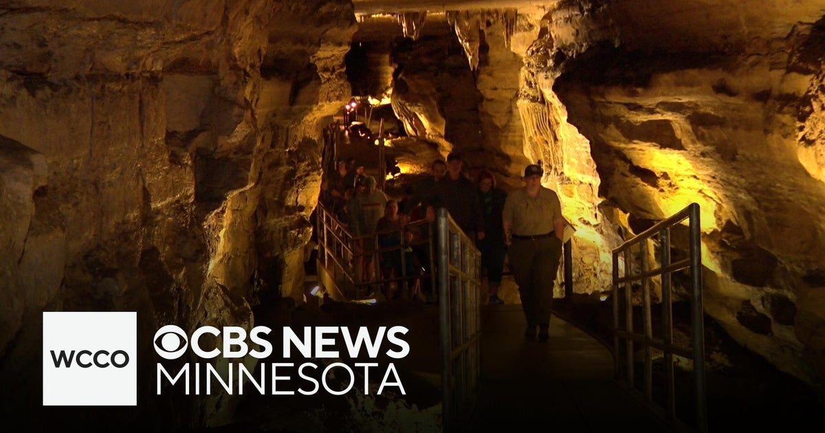 Take a look inside Minnesota's largest underground cave - CBS Minnesota