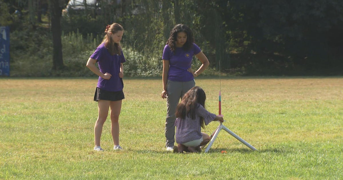 At Science Club for Girls in Cambridge, students build rockets, self ...