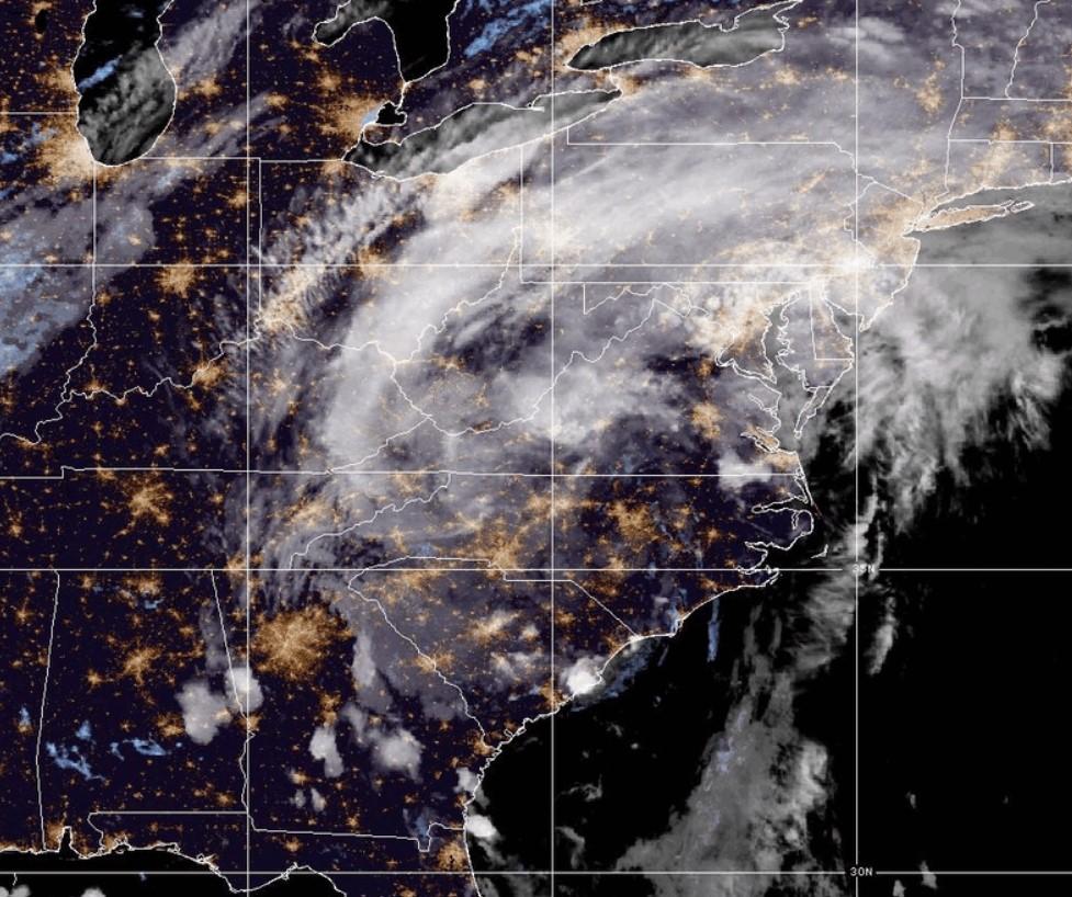 Debby weakens to tropical depression after South Carolina landfall ...