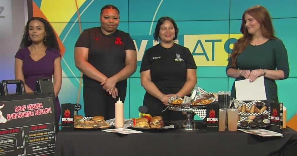 Bully Boss Burgers visits WJZ - CBS Baltimore