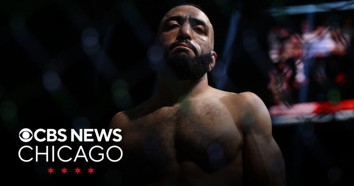 UFC champion and Chicago native honored with parade in Bridgeview - CBS ...