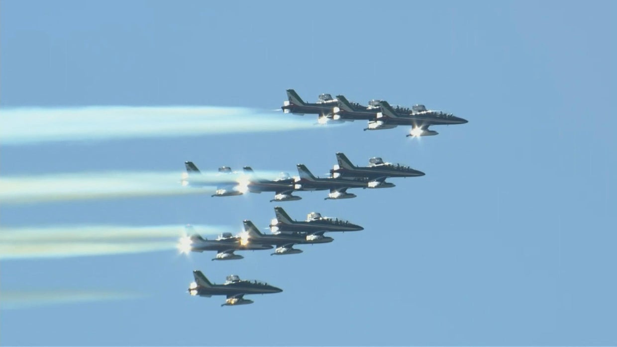 Why were fighter jets flying over Philadelphia? That would be the ...