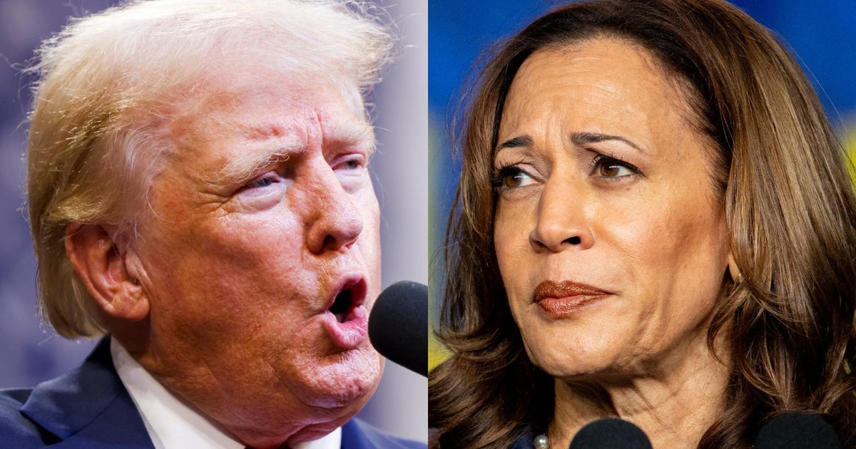 How Harris, Trump view China relations with U.S. - CBS News