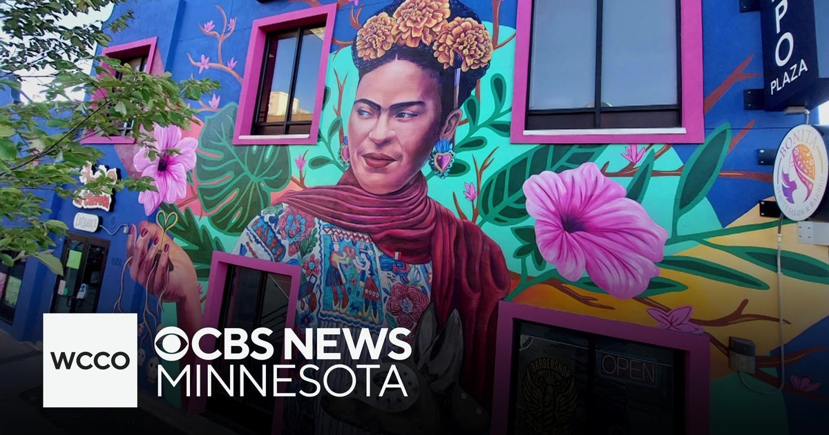 Lake Street boasts more than 100 murals by local artists - CBS Minnesota