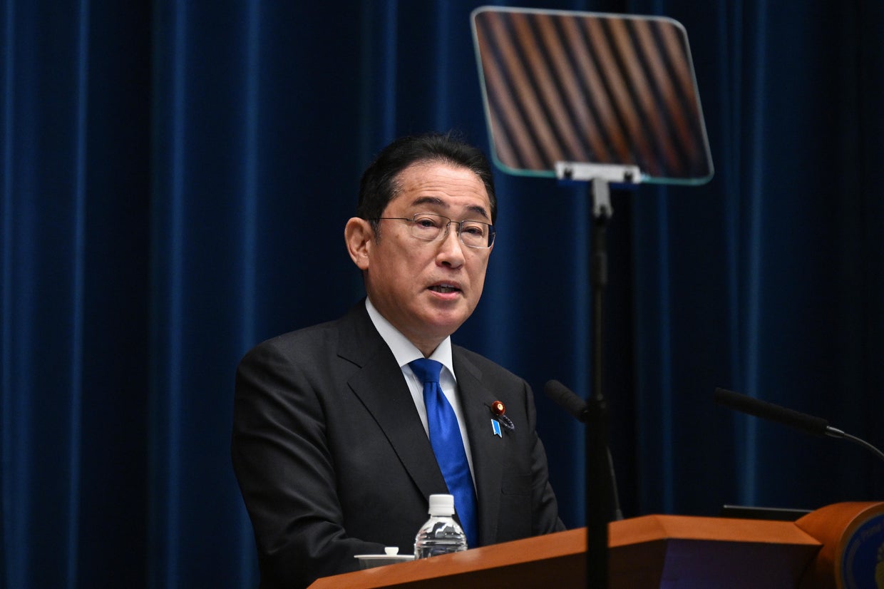 Japanese Prime Minister Fumio Kishida won't seek another term - CBS News